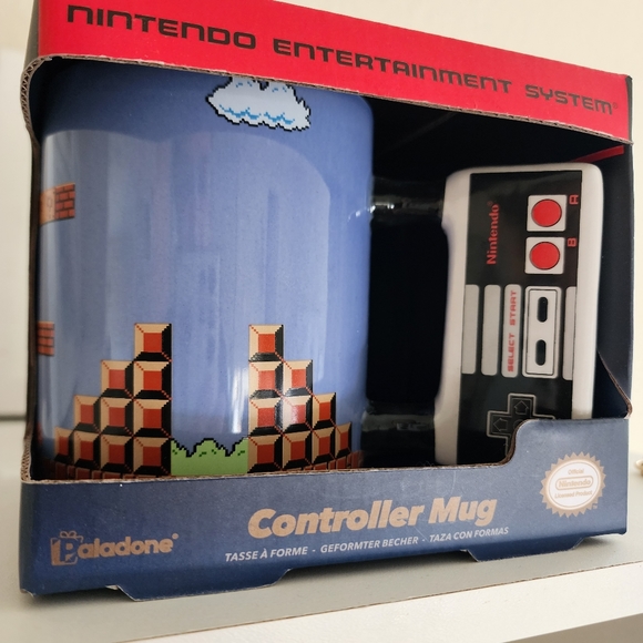 Nintendo | Dining | Nintendo Controller Coffee Mug Ceramic Mario Bros ...
